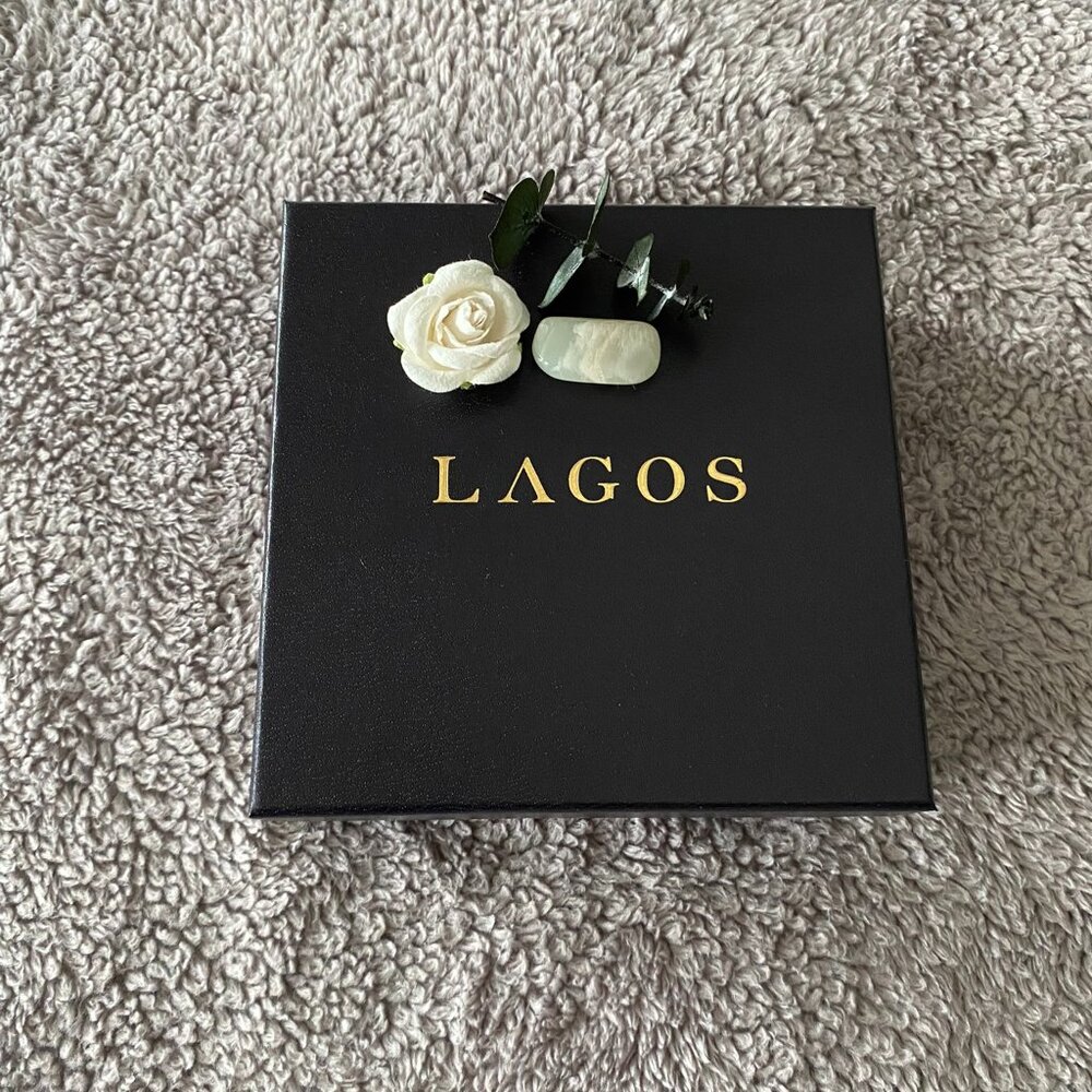 Lagos Gift Box W/ Bow, Insert, Polishing Cloth - Gem